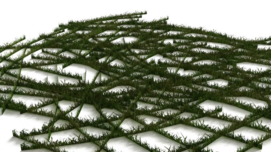 Realistic grass in Rhinoceros | FlyingArchitecture