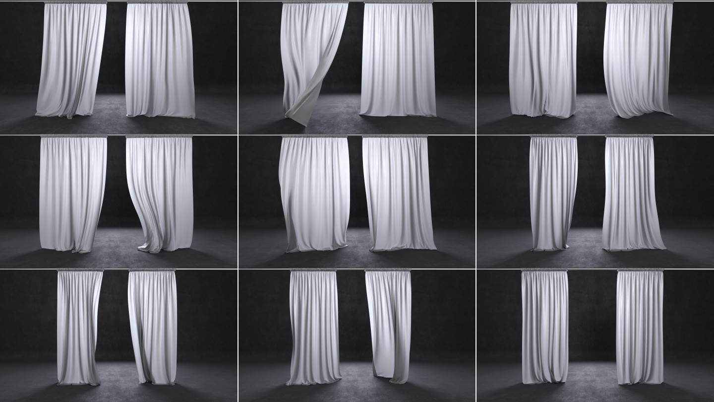Curtain Pack 01 | FlyingArchitecture