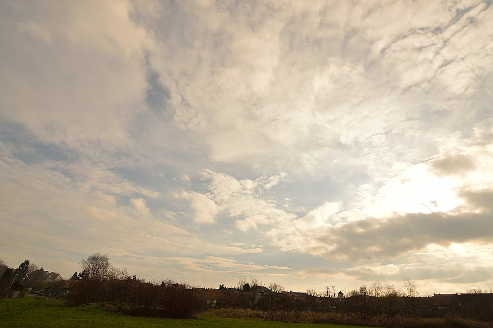 Photo #190 with sky, many-clouds, sunset, sun | FlyingArchitecture