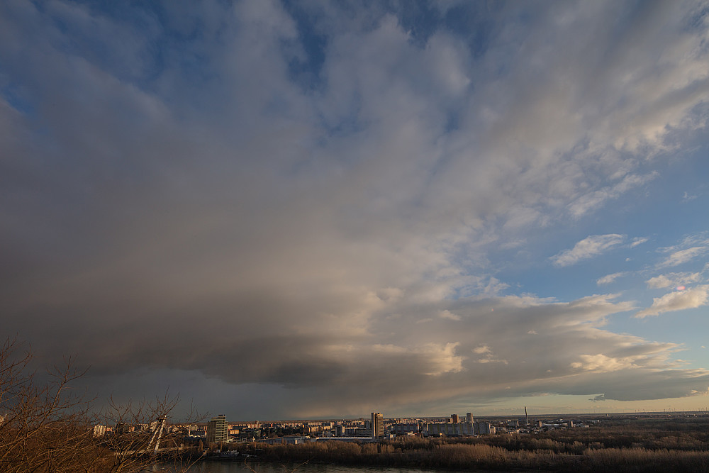 Photo #1875 with sky, clouds, medium-clouds, time-of-the-day, sunset ...