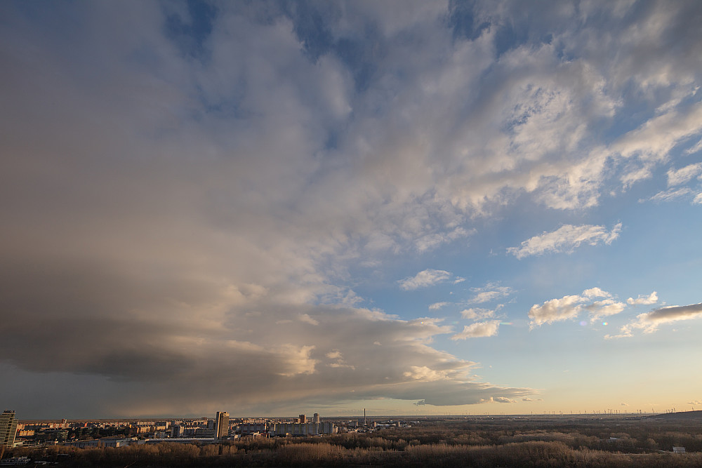 Photo #1876 with sky, clouds, medium-clouds, time-of-the-day, sunset ...