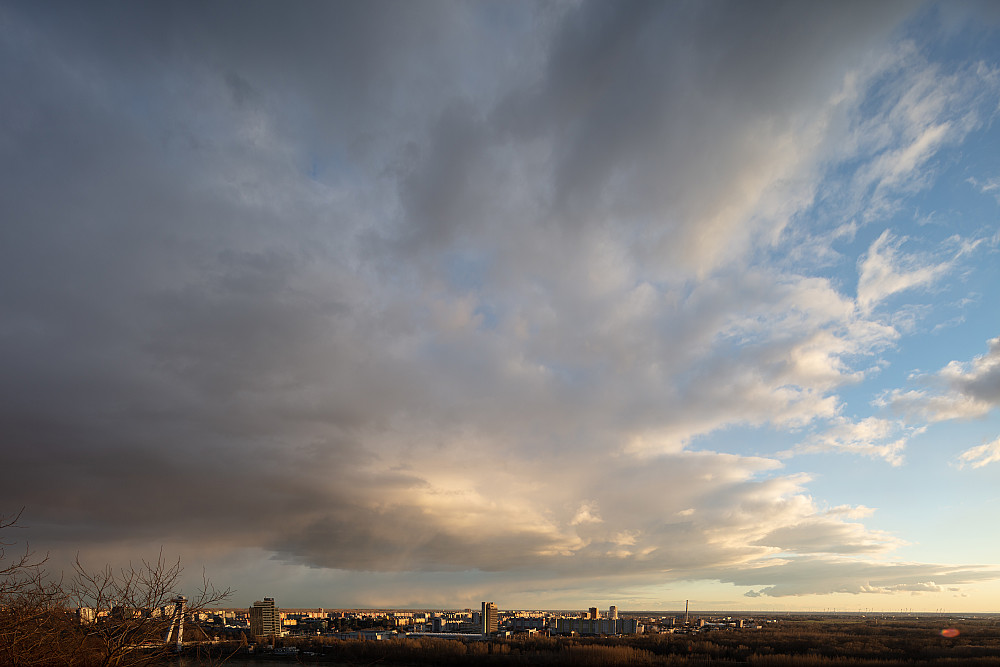 Photo #1880 with sky, clouds, medium-clouds, time-of-the-day, sunset ...