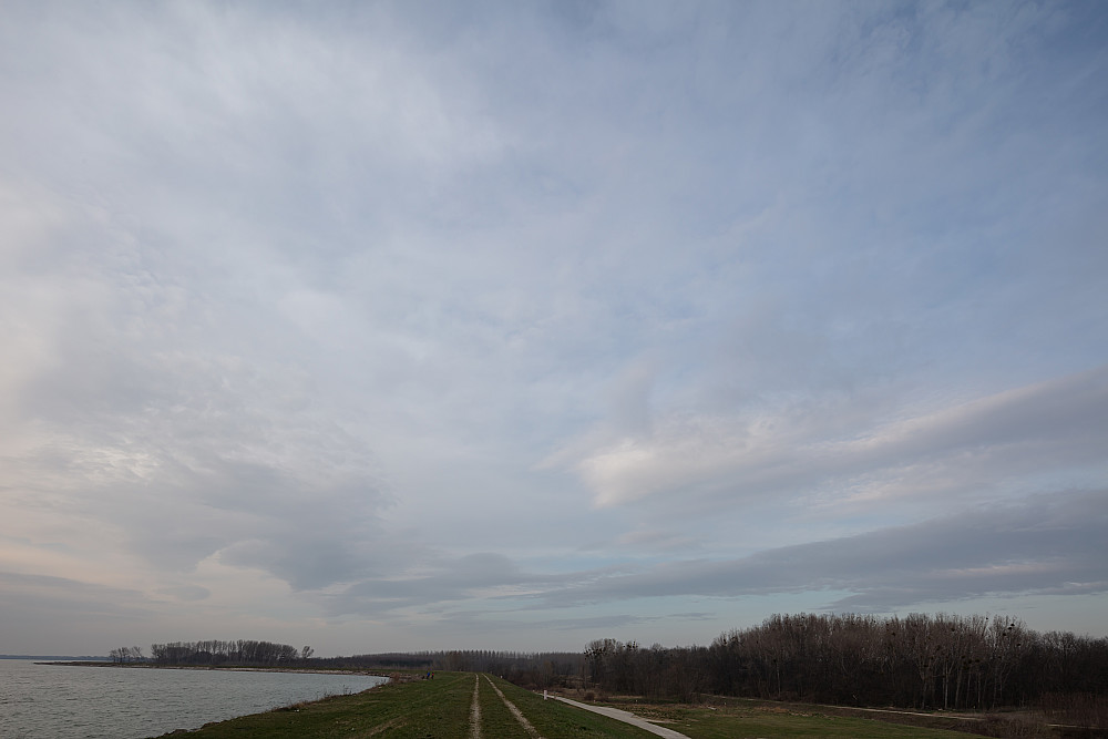 Photo #1901 with sky, many-clouds, overcast, sunset | FlyingArchitecture