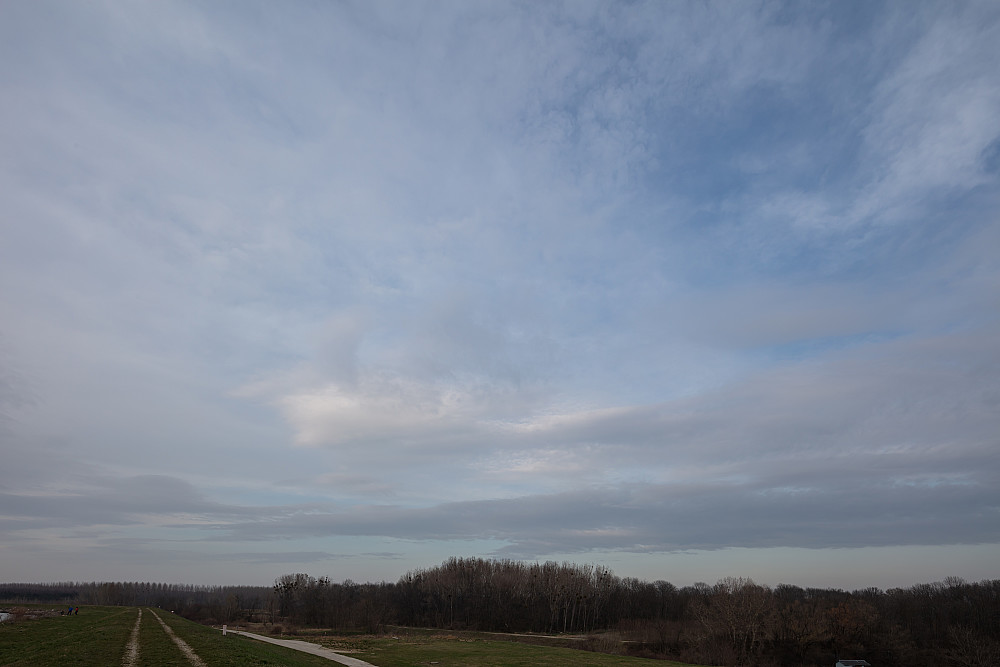 Photo #1902 with sky, many-clouds, overcast, sunset | FlyingArchitecture