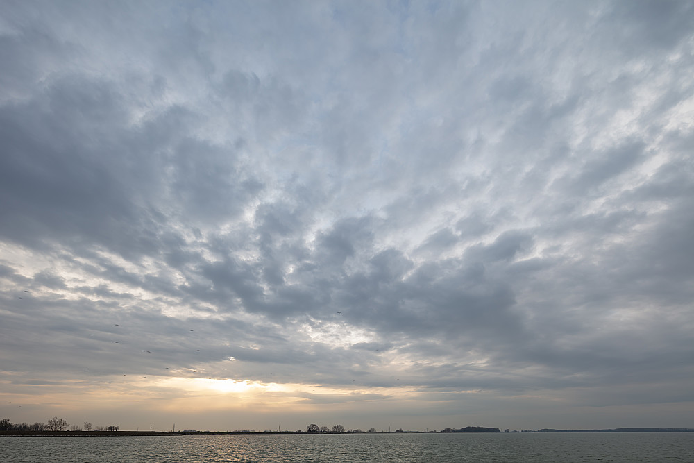 Photo #1915 with sky, many-clouds, overcast, sunset, sun ...