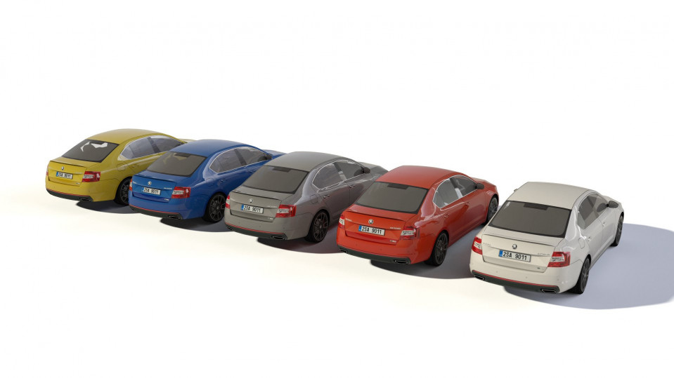 City cars models - collection Skoda | FlyingArchitecture