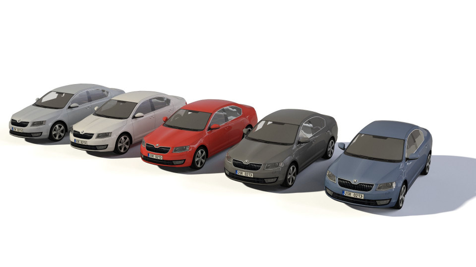 City cars models - collection Skoda | FlyingArchitecture