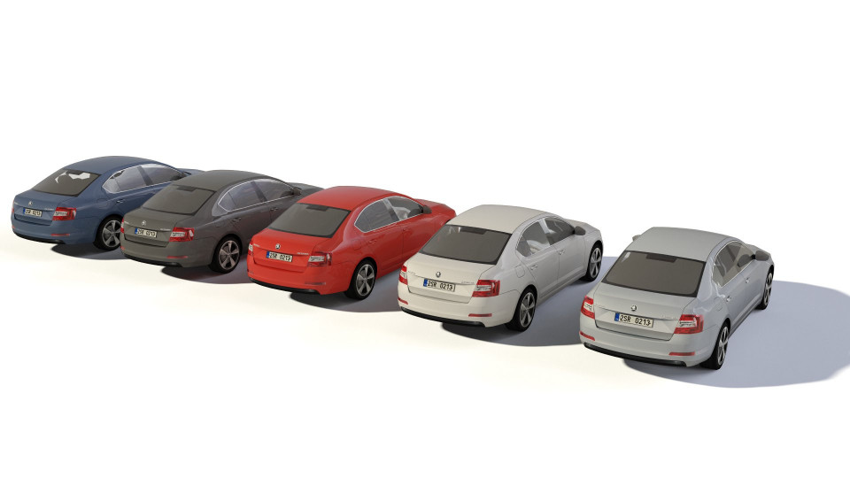 City cars models - collection Skoda | FlyingArchitecture