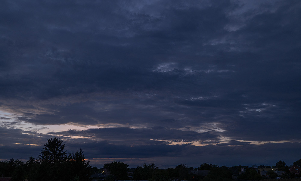 Photo #3456 with sky, many-clouds, overcast, dusk | FlyingArchitecture
