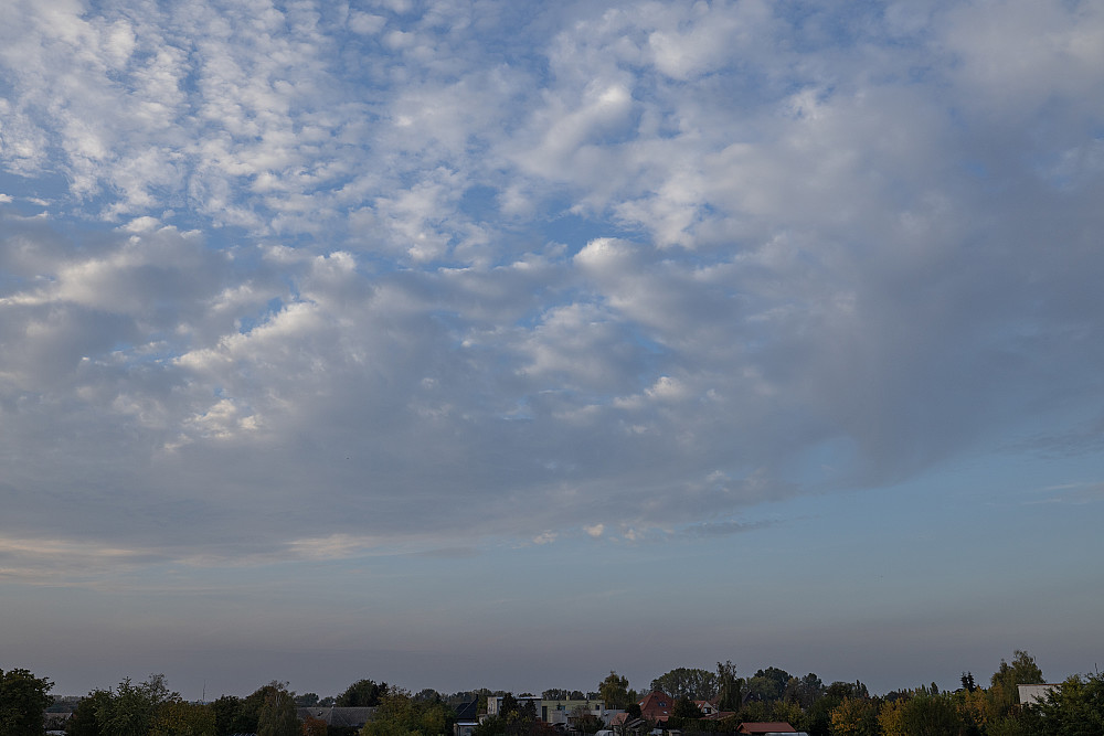 Photo #3514 with sky, many-clouds, medium-clouds, sunset ...