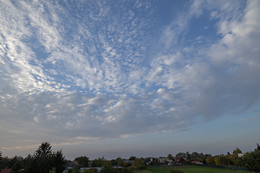 Photo #3515 with sky, many-clouds, medium-clouds, sunset ...