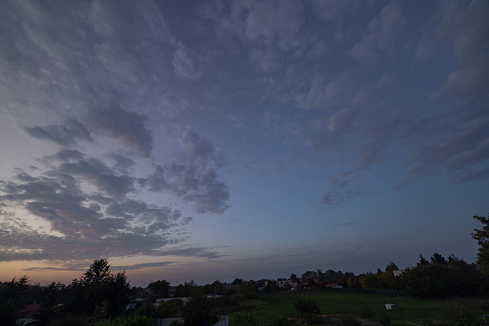 Photo #3519 with sky, medium-clouds, dusk, sunset | FlyingArchitecture