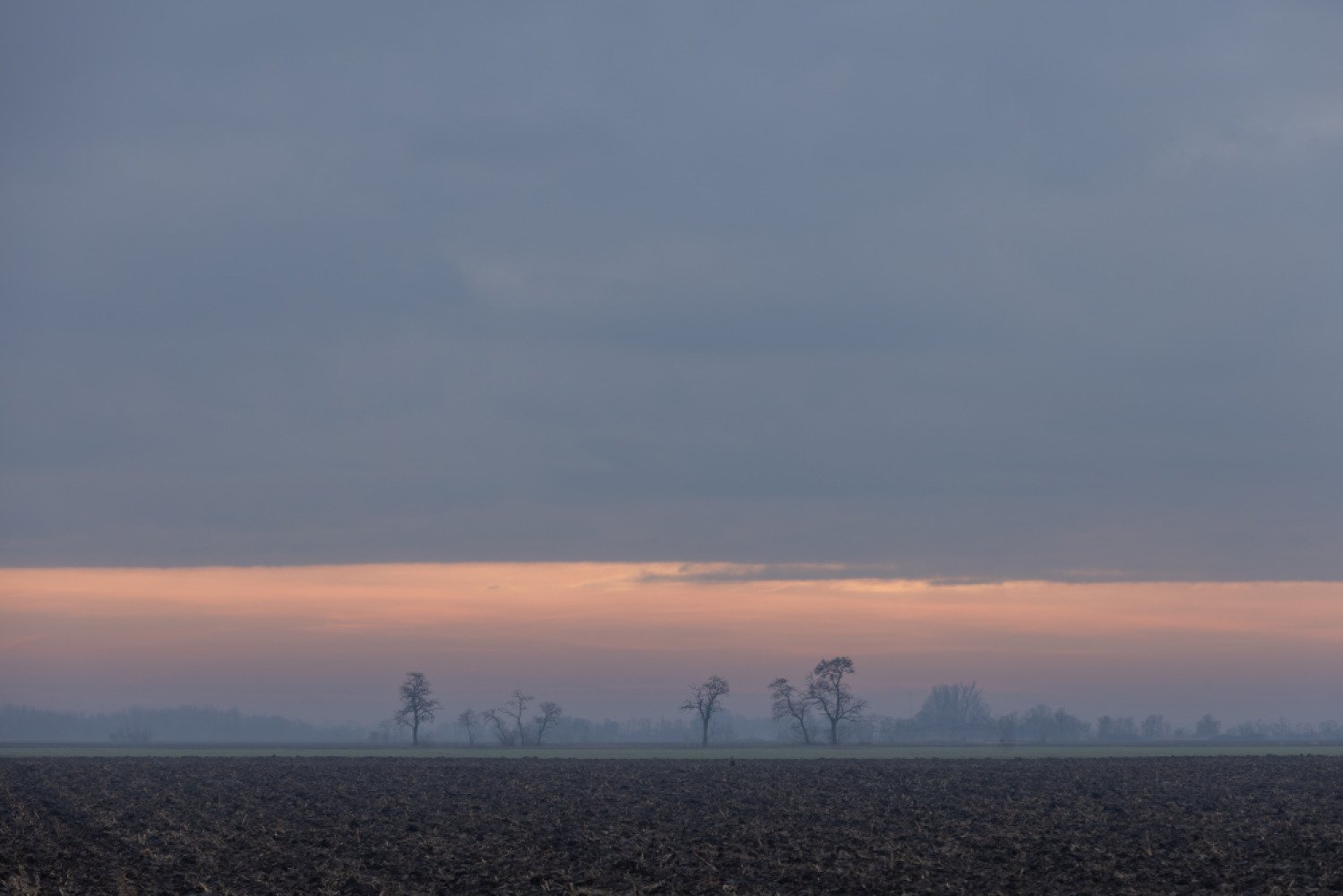 Photo #3857 with sky, clouds, many-clouds, overcast, dusk, sunset ...